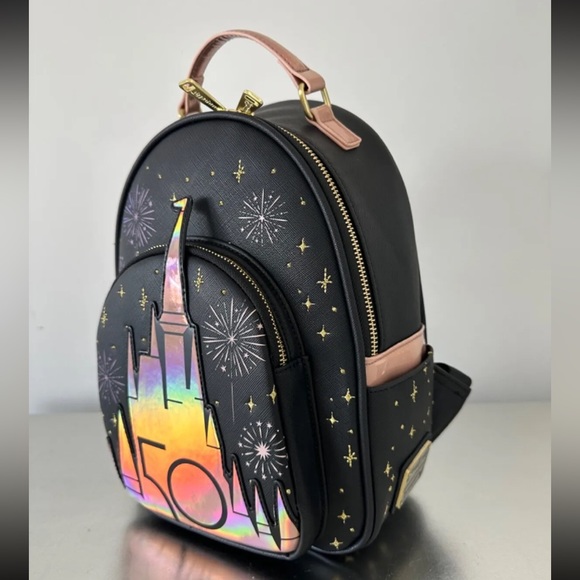 Loungefly | Bags | Walt Disney World 5th Anniversary Grand Finale ...